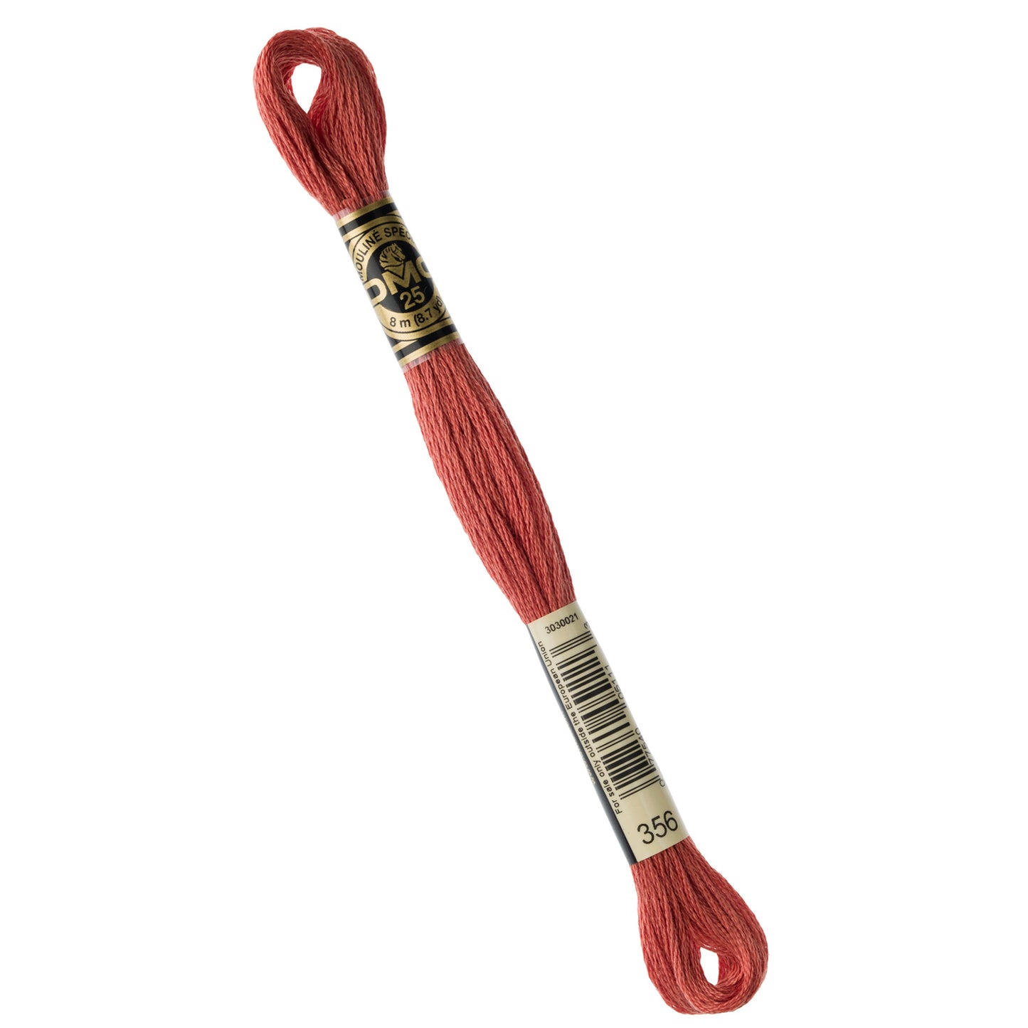 DMC Embroidery Floss - 356 Medium Terra Cotta