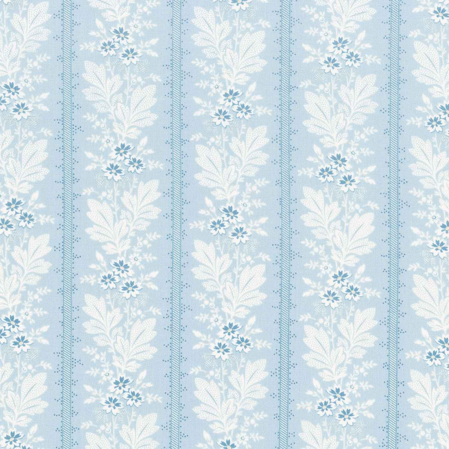 Cocoa Blue - Magnolia Baby Blue Yardage