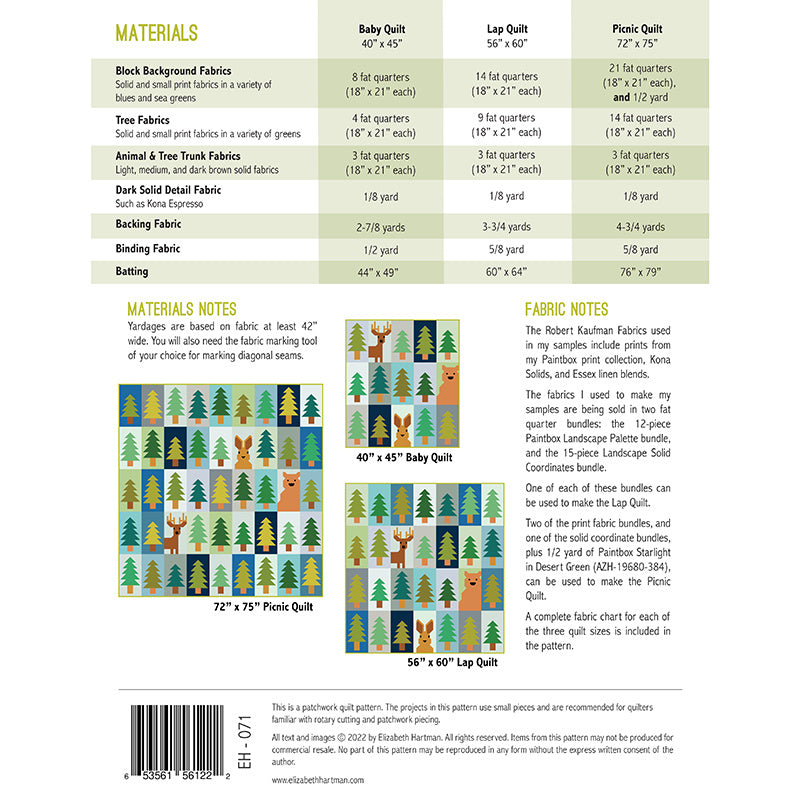 Lookout Quilt Pattern