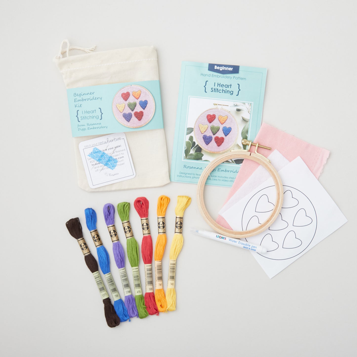 I Heart Stitching Embroidery Kit