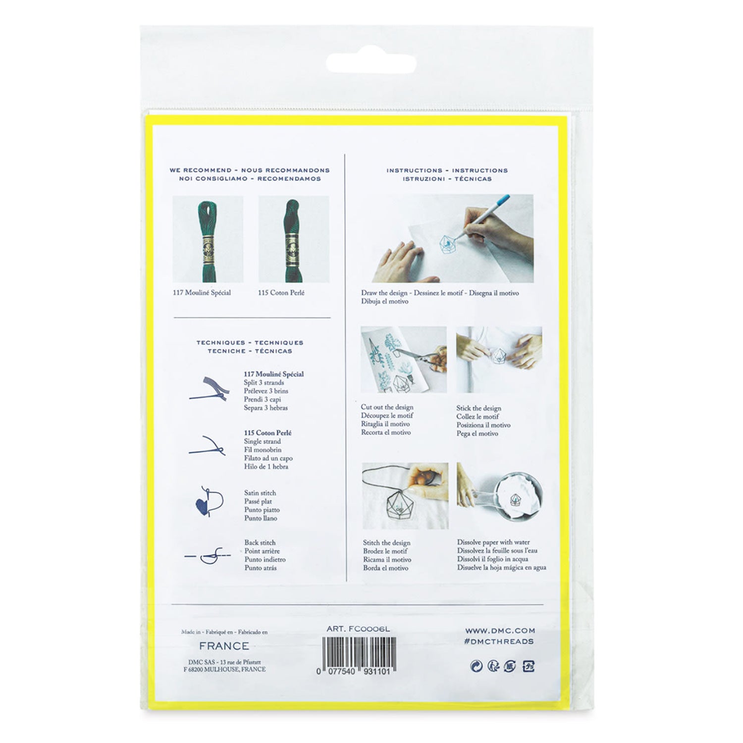 DMC Blank Magic Paper