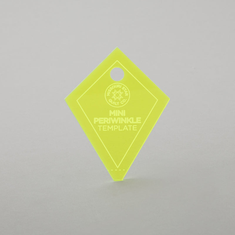 Mini Periwinkle Squared Pillow