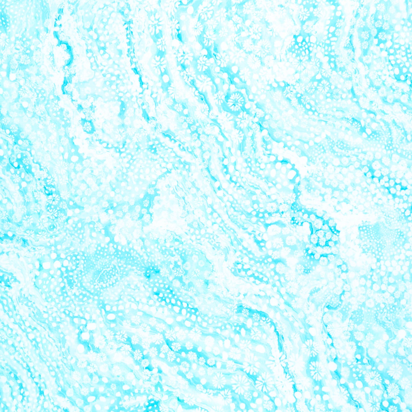Palm Beach - Lagoon Texture Turquoise Yardage