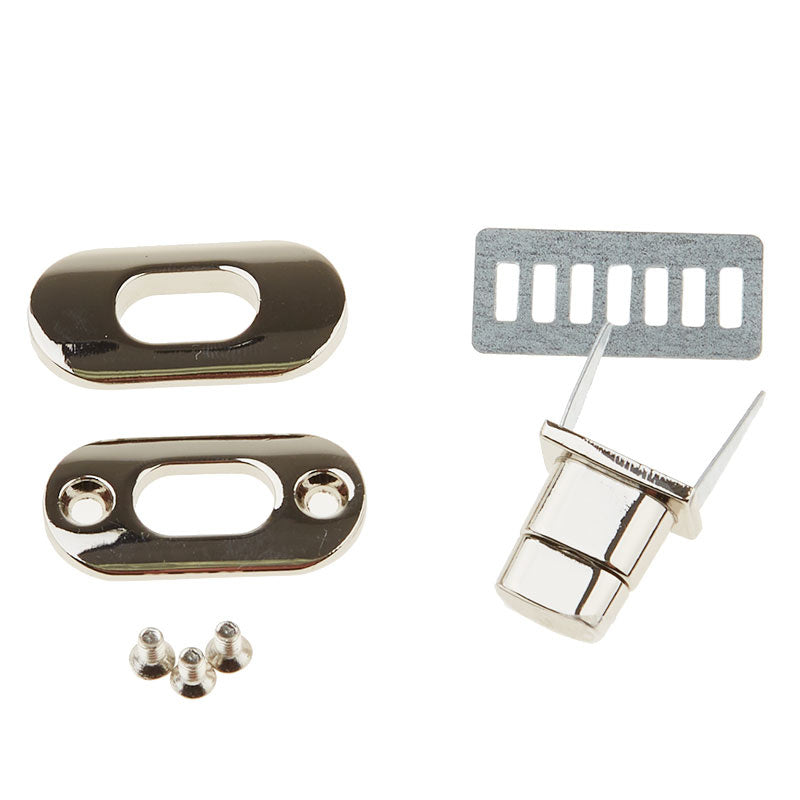 Emmaline Small Turn Lock - Nickel