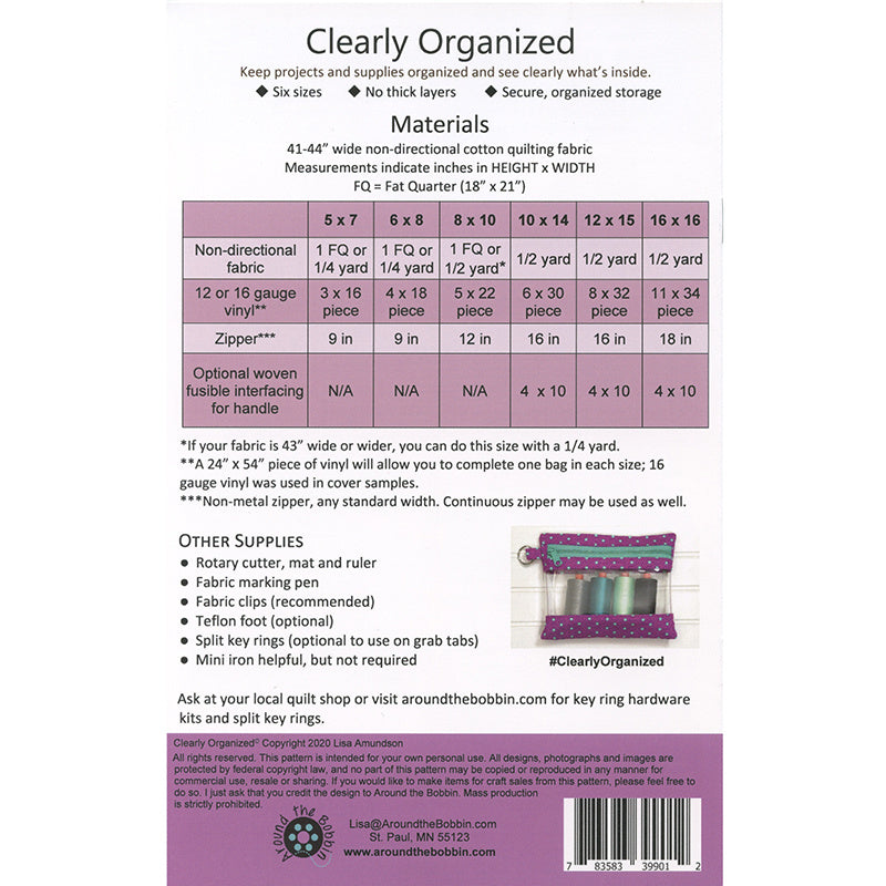 Clearly Organized Pattern