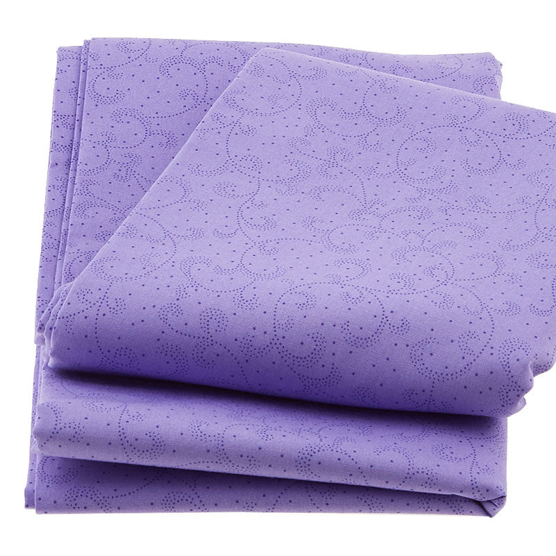 Color Theory - Swirling Scroll Lilac 3 Yard Cut