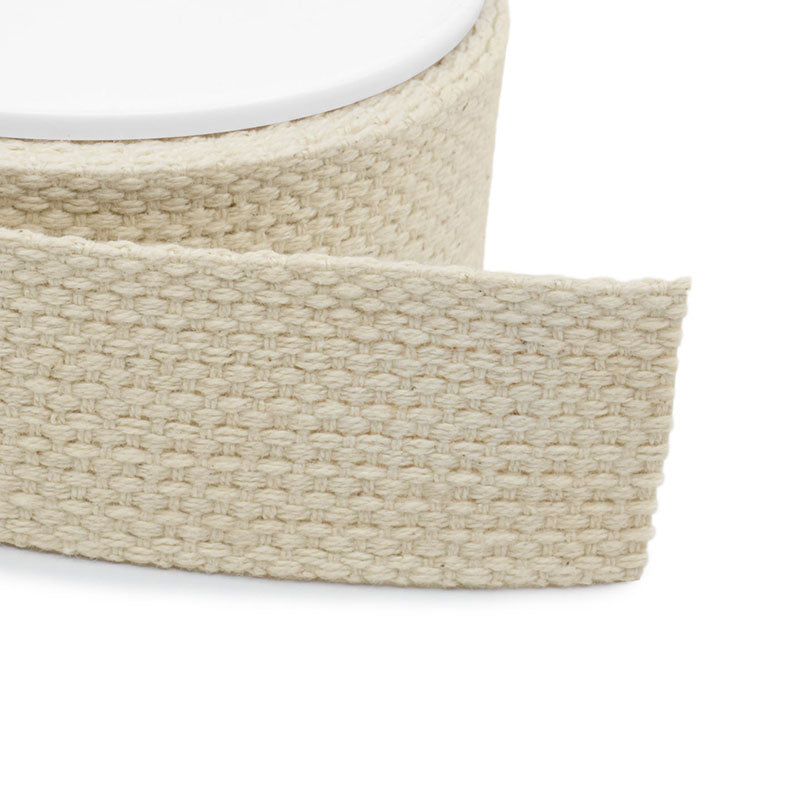 Cotton Strapping - 1 1/4" Wide Natural