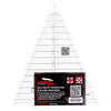 Creative Grids 45 Degree Kaleidoscope & Dresden Plate Quilt Ruler