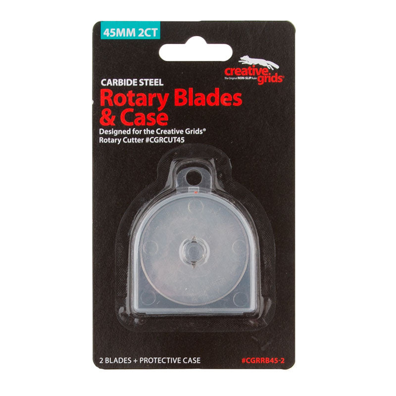 Creative Grids 45mm Replacement Rotary Blade 2pk