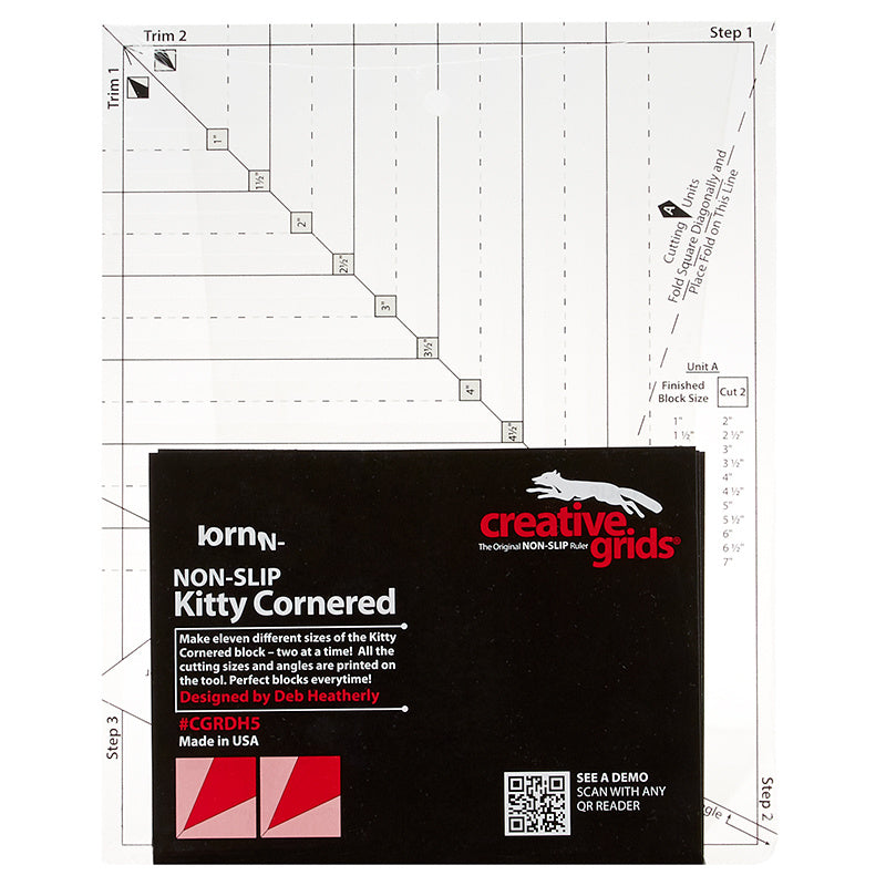 Creative Grids® Kitty Cornered Ruler