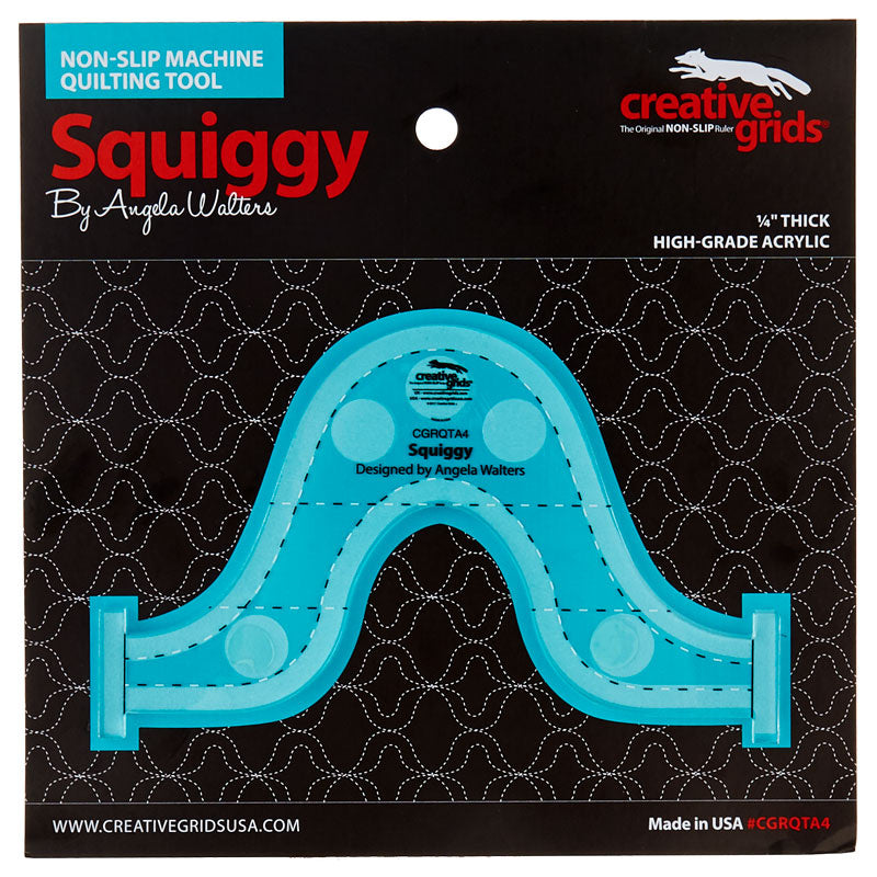 Creative Grids Machine Quilting Tools - Squiggy