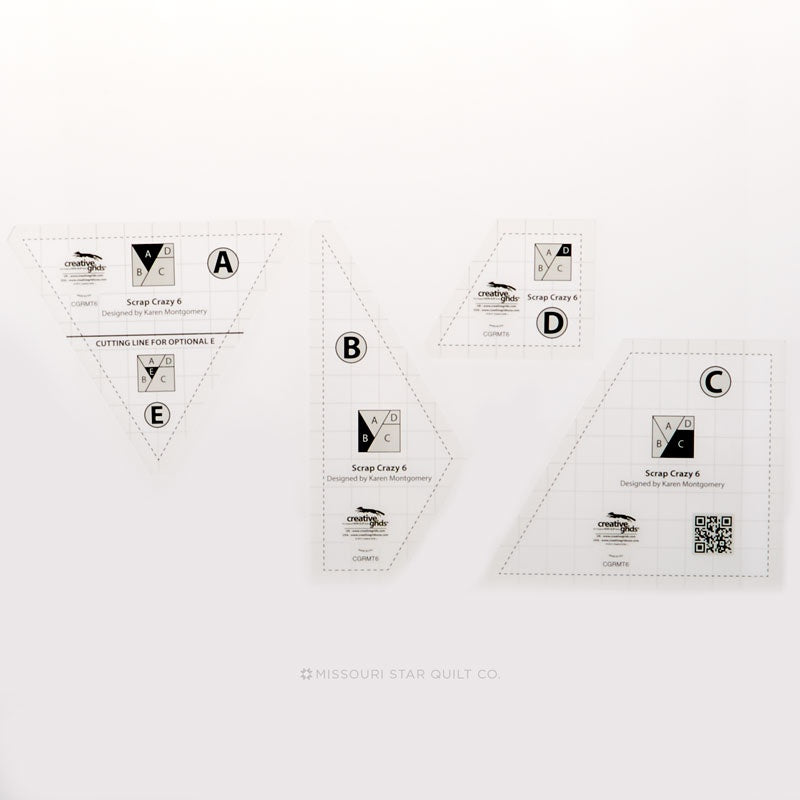 Creative Grids Scrap Crazy 6 Templates