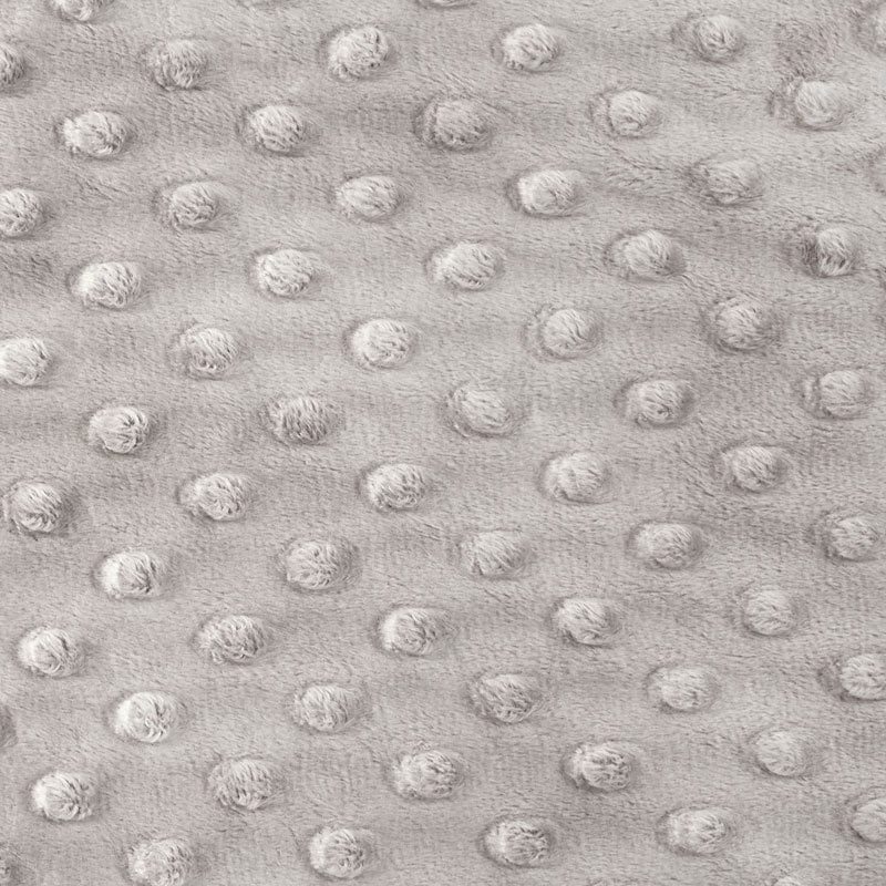 Cuddle® Embossed Dimple - Steel 60" Minky Yardage