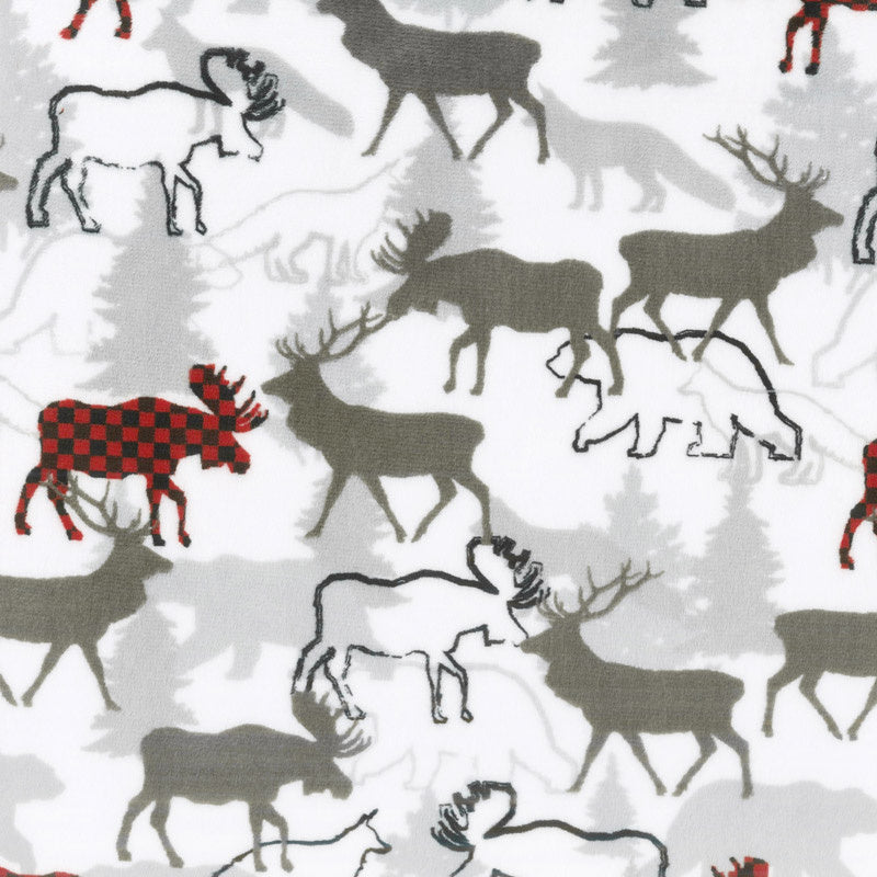 Moose Print Fabric