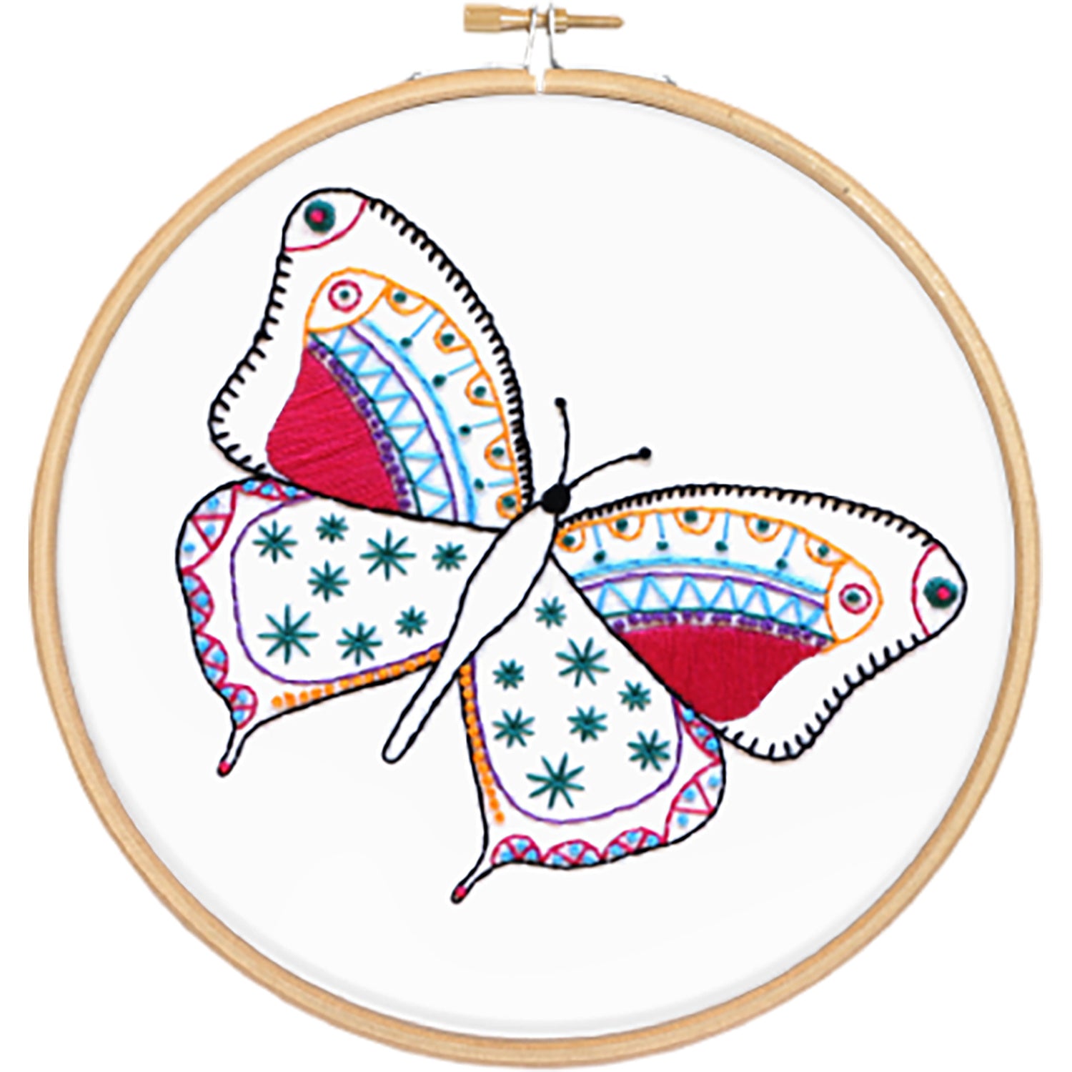 Butterfly Embroidery Kit