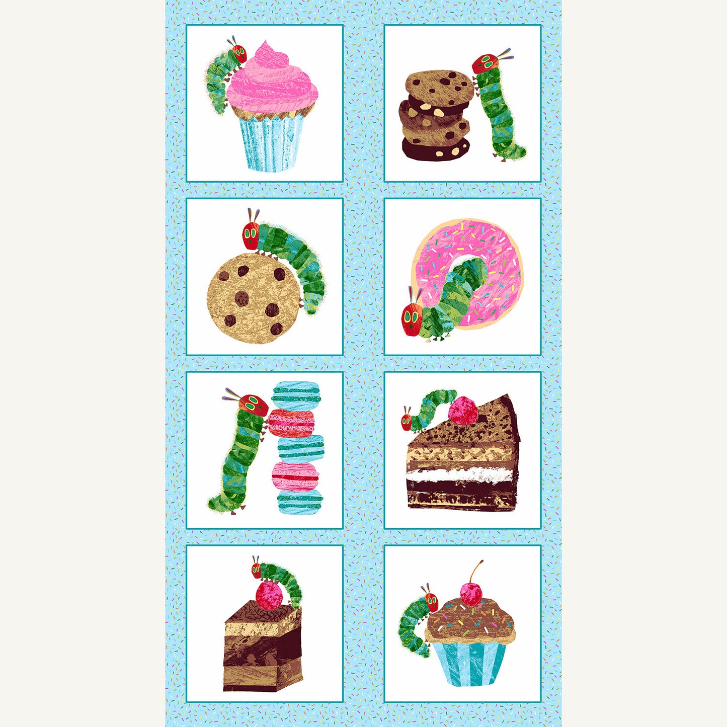 The Very Hungry Caterpillar - Bake Shop Blue Panel
