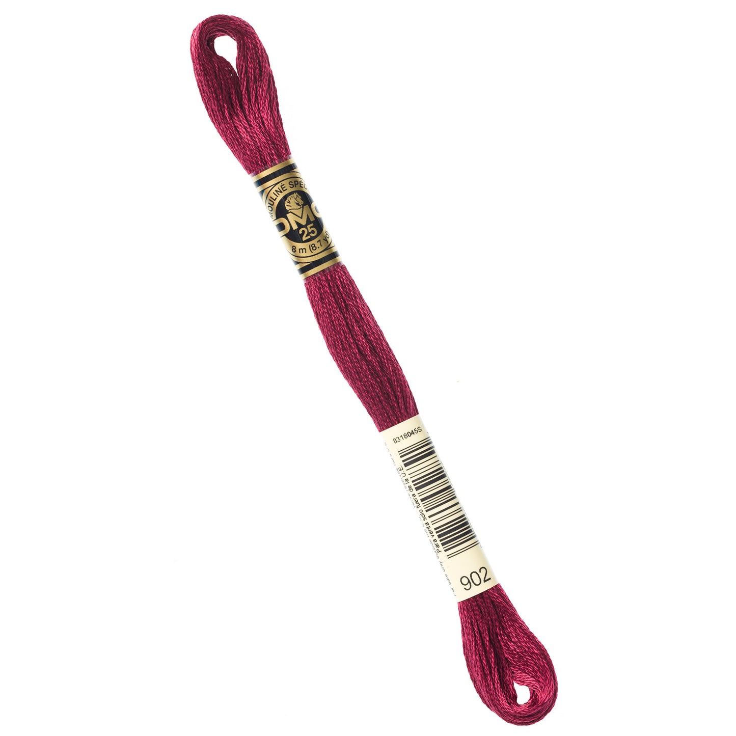 DMC Embroidery Floss - 902 Very Dark Garnet