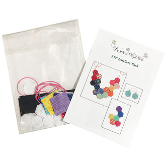 Daisy & Grace EPP Hexagon Jewelry Kit