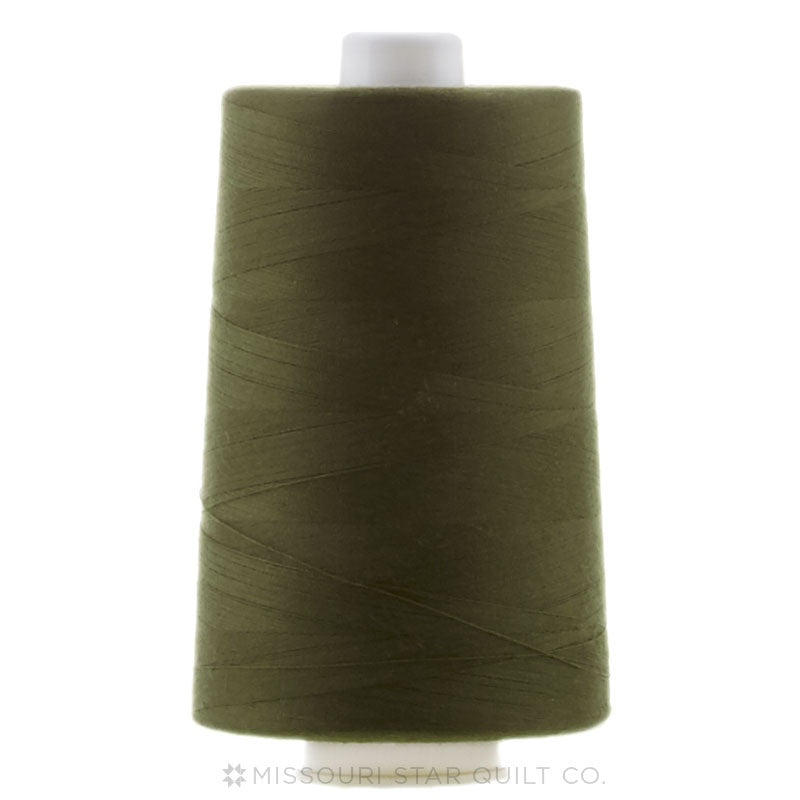 Dark Olive OMNI Thread - 6,000 yds (poly-wrapped poly core)