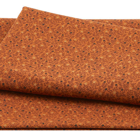 Cavalier Crows - Star Vines Pumpkin 2 Yard Cut