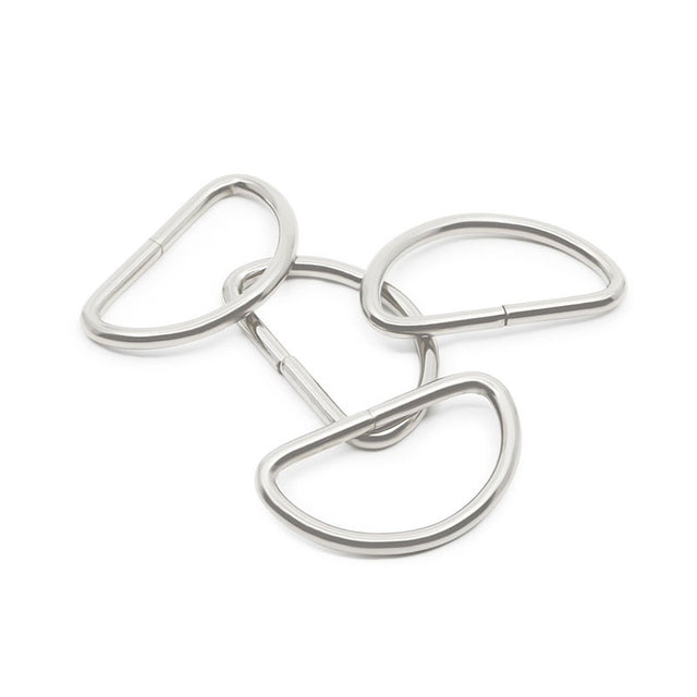 D-Rings - 1-1/2" Nickel