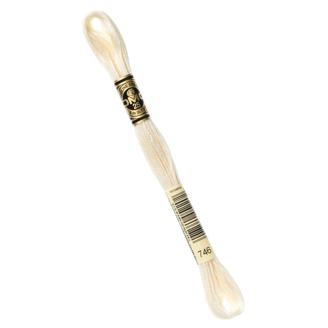 DMC Embroidery Floss - 746 Off White