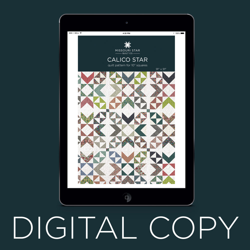 Digital Download - Calico Star Pattern by Missouri Star