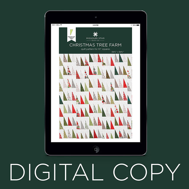 Digital Download - Christmas Tree Farm Quilt Pattern by Missouri Star