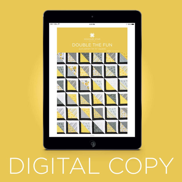 Digital Download - Double the Fun (Magic Square) Quilt Pattern by Miss