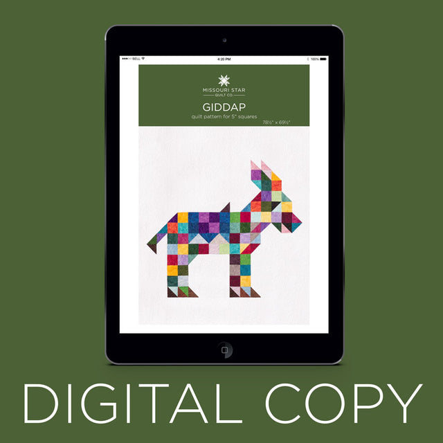 Digital Download - Giddap Quilt Pattern by Missouri Star