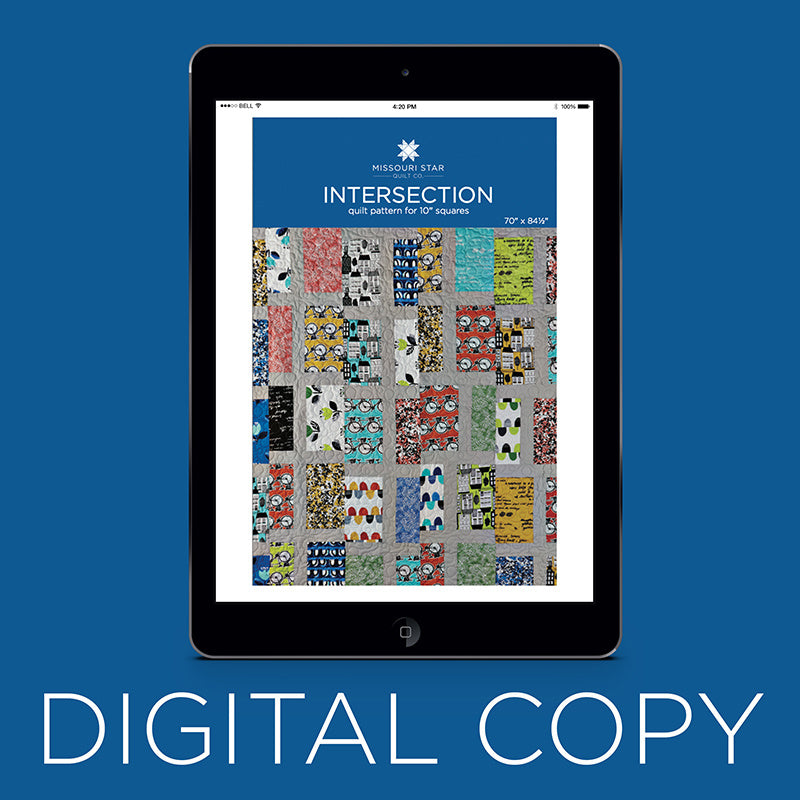 Digital Download - Intersection Quilt Pattern by Missouri Star