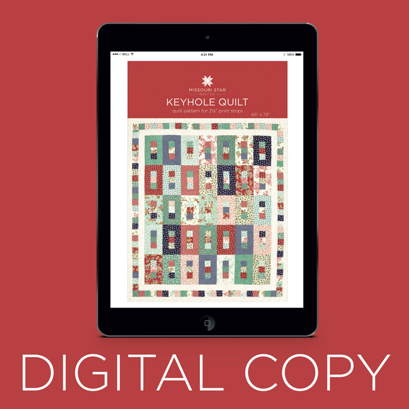 Digital Download - Keyhole Quilt Pattern by Missouri Star