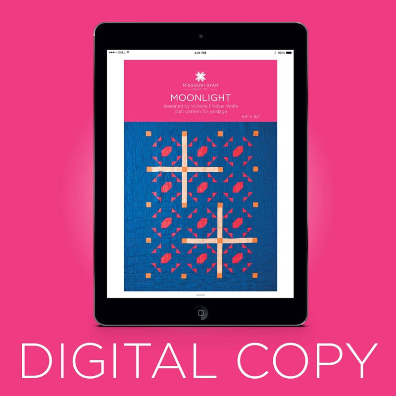 Digital Download - Moonlight Quilt Pattern by Missouri Star