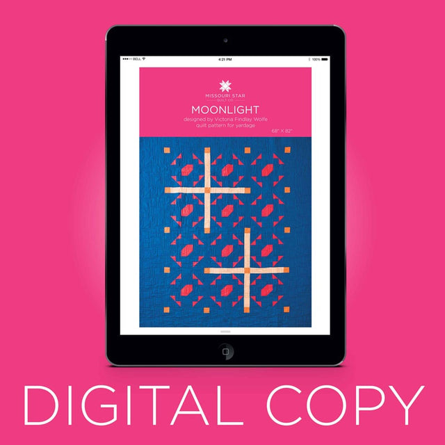 Digital Download - Moonlight Quilt Pattern by Missouri Star