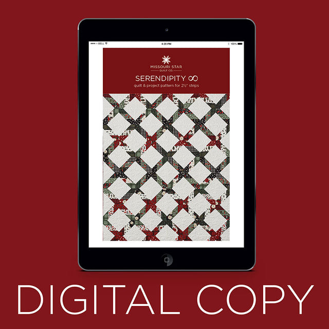 Digital Download - Serendipity Infinity Quilt Pattern by Missouri Star