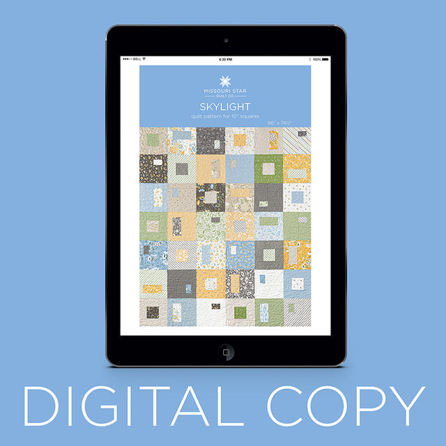Digital Download - Skylight Quilt Pattern by Missouri Star