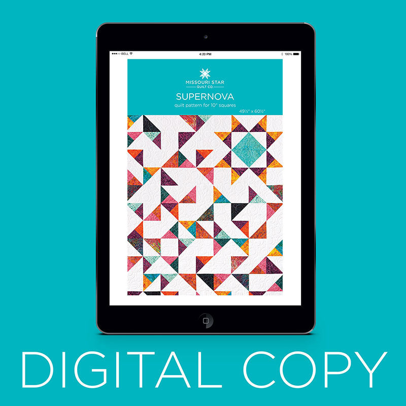 Digital Download - Supernova Quilt Pattern by Missouri Star