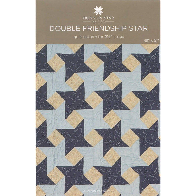 Double Friendship Star Quilt Pattern by Missouri Star