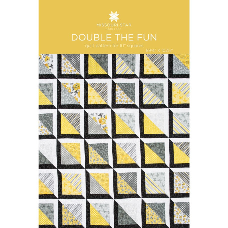 Double the Fun (Magic Square) Quilt Pattern by Missouri Star