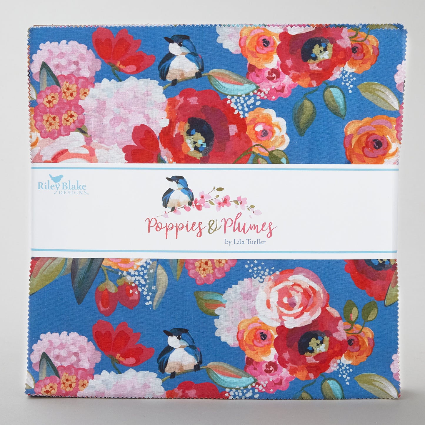 Poppies and Plumes 10" Stackers