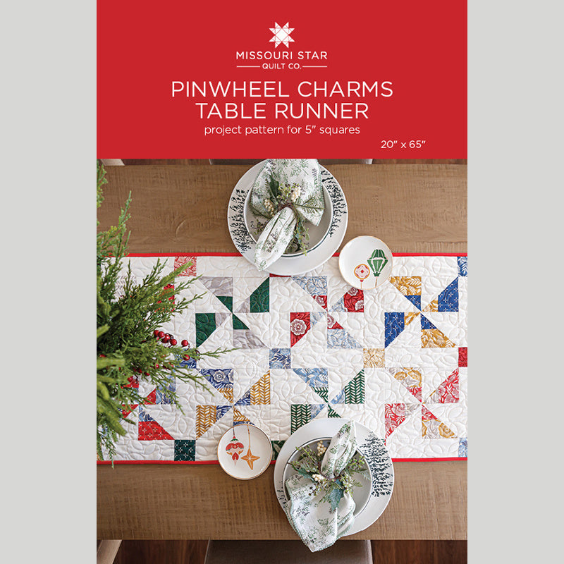 Pinwheel Charms Table Runner Pattern by Missouri Star