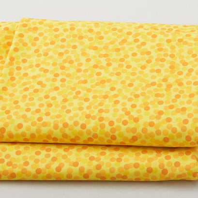 Chromadots - Dots Yellow 3 Yard Cut
