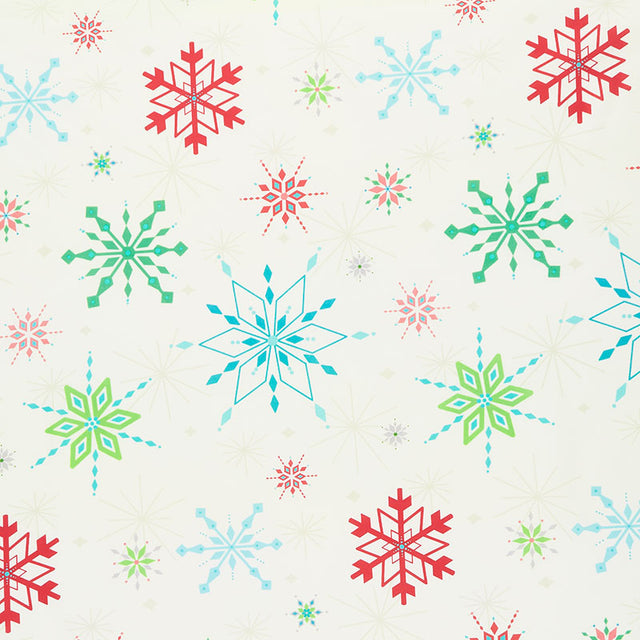 Winter Wonder - Snowflake Cream 108" Wide Backing