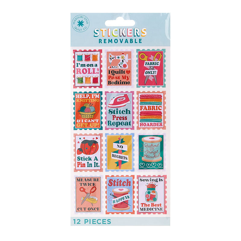 Missouri Star Quilt Stamp Stickers