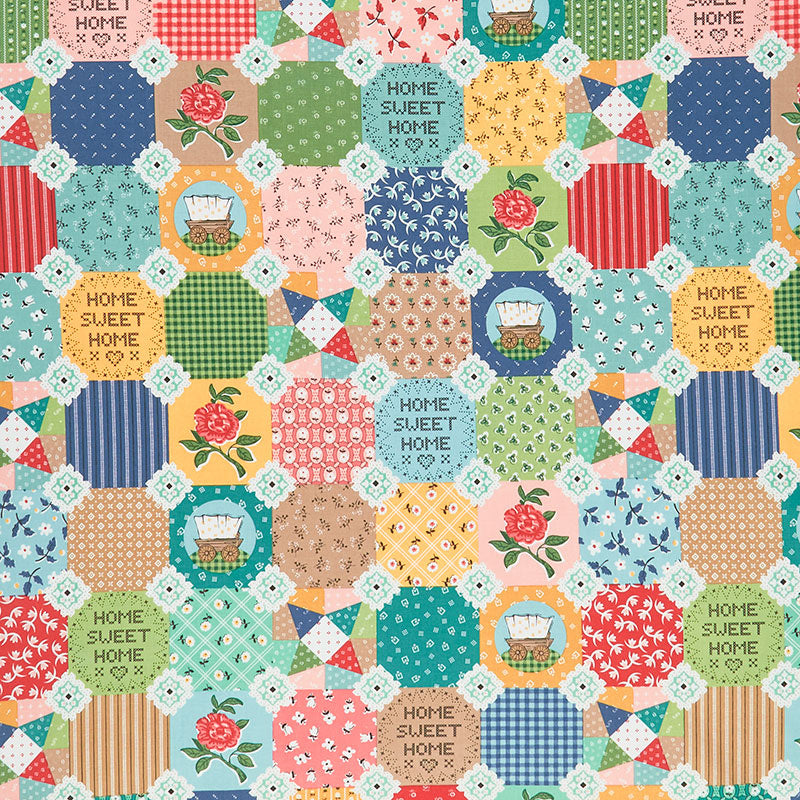 Prairie - Very Prairie Cheater Print Multi Yardage