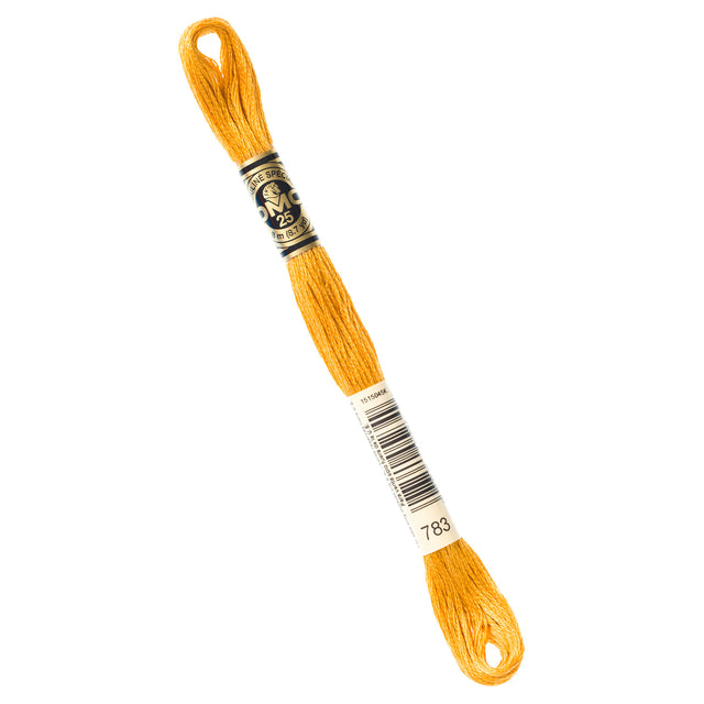 DMC Embroidery Floss - 783 Medium Topaz