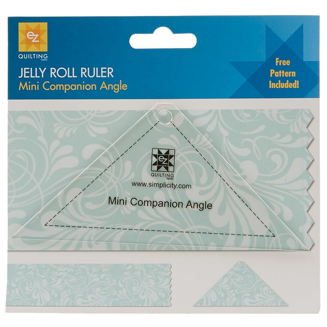 EZ Quilting Jelly Roll Ruler - Mini Companion Angle
