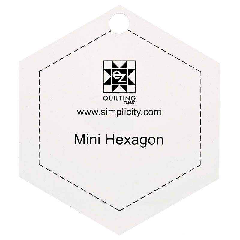 EZ Quilting Jelly Roll Ruler - Mini Hexagon