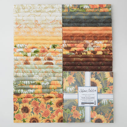 Autumn Fields Ten Squares