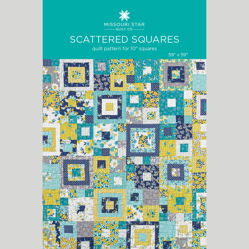Scattered Squares Quilt Pattern by Missouri Star